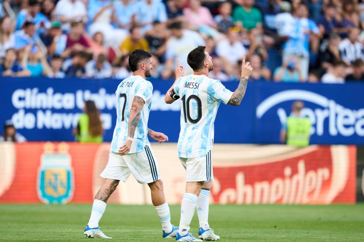 Messi intratable: 5 goles para la victoria de Argentina ante Estonia ...
